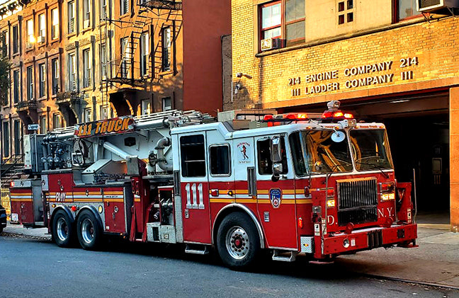 FDNY Tower Ladder 111 "The Nut House" Apparatus Fire Photo | Eagle ...
