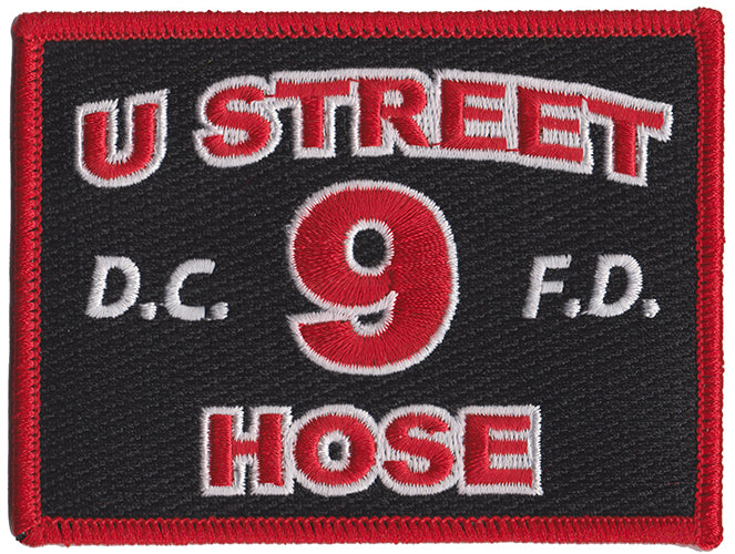 DCFD Engine 9 U Street Hose Fire Patch | Eagle Emblems & Graphics