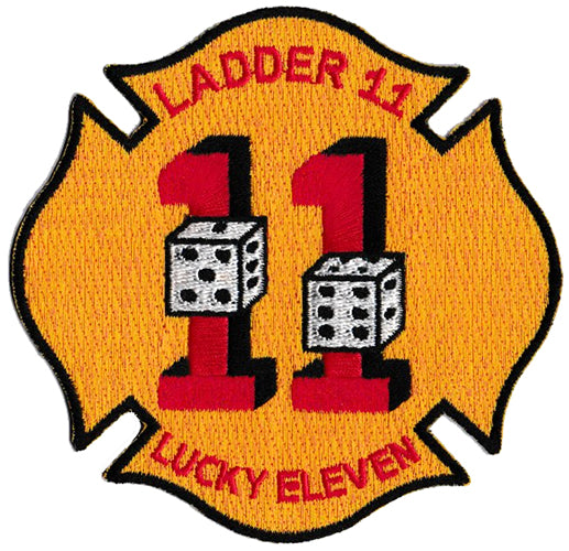 New York City Ladder 11 "Lucky Eleven" Lower East Side Fire Patch ...
