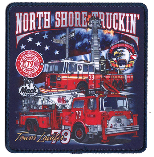 New York City TL-79 North Shore Truckin' Apparatus Fire Patch 5 ...