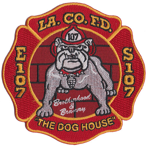 LA County Station 107 - NEW 2025 The Dog House Fire Patch | Eagle ...