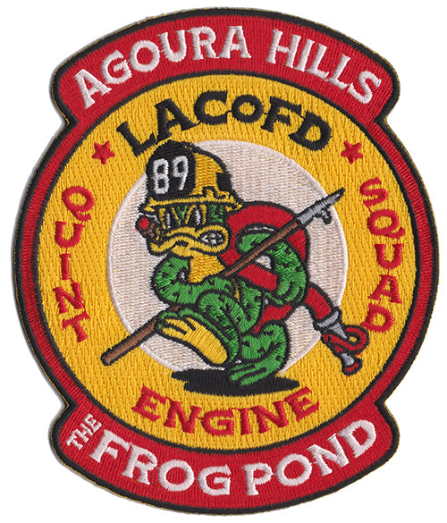 LA County Station 89 NEW Design Agoura Hills Fire Patch | Eagle Emblems ...