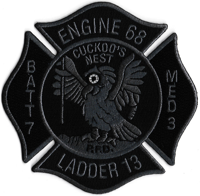 Philadelphia Engine 68 Ladder 13 B7 M3 Cuckoo's Nest Subdued Fire Patc ...