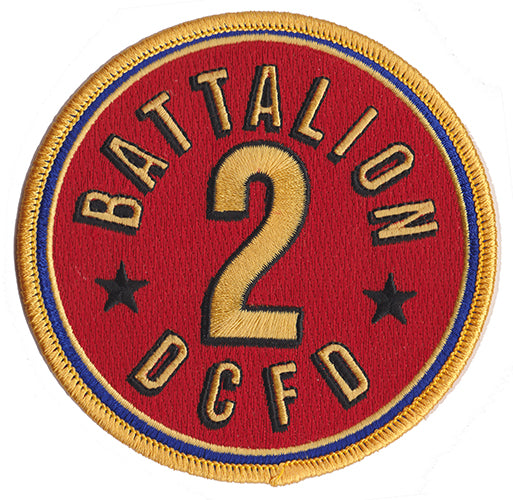 DCFD Battalion 2 NEW Fire patch | Eagle Emblems & Graphics