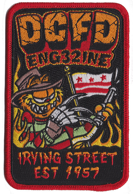DCFD Engine 32 Irving St. Est. 1957 2023 DESIGN NEW Fire Patch | Eagle ...