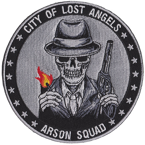 LAFD Arson Squad City of Lost Angels Fire Patch | Eagle Emblems & Graphics