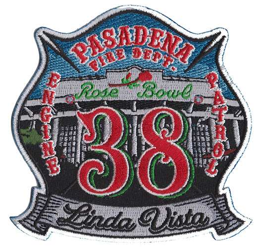Pasadena, CA Station 38 Linda Vista The Rose Bowl Fire Patch | Eagle ...