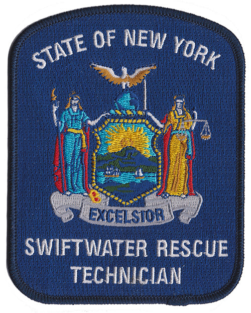 State of New York Swiftwater Rescue Technician Scuba Fire Patch | Eagle ...
