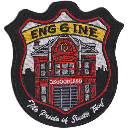 Troy, NY Engine 6 Pride of South Troy Fire Patch | Eagle Emblems & Graphics