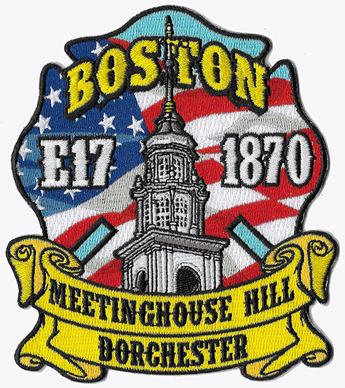 Boston Engine 17 Meeting House Dorchester New Fire Patch | Eagle ...
