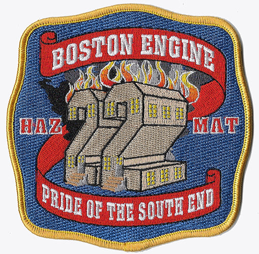 Boston Engine 22 Pride of the Southend Haz Mat Fire Patch | Eagle ...
