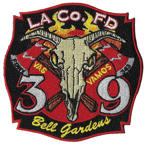 LA County Station 39 Bell Gardens Fire Patch | Eagle Emblems & Graphics