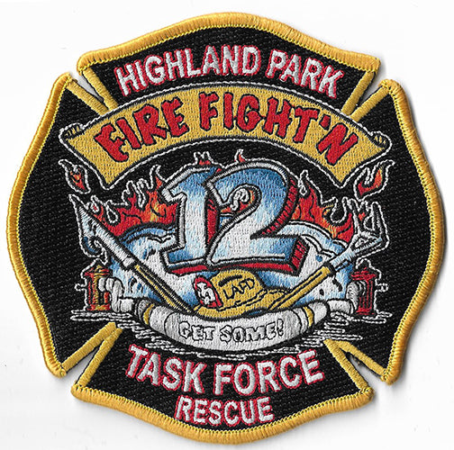 LAFD Station 12 Patch | Eagle Emblems & Graphics