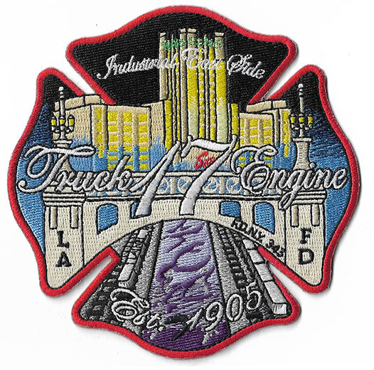 LAFD Station 17 Patch | Eagle Emblems & Graphics