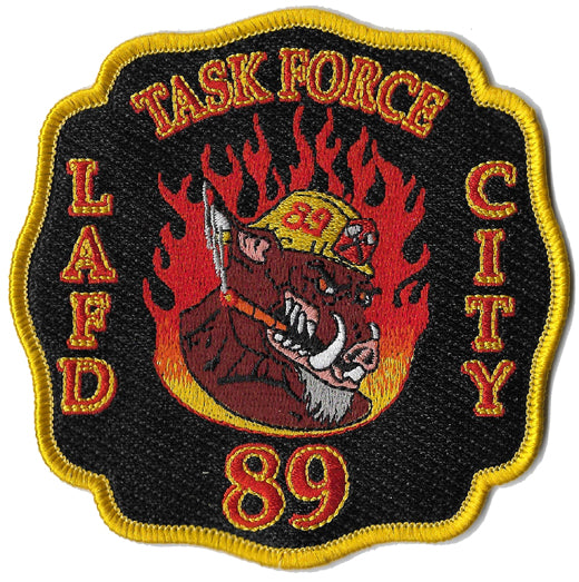 LAFD Station 89 Patch | Eagle Emblems & Graphics