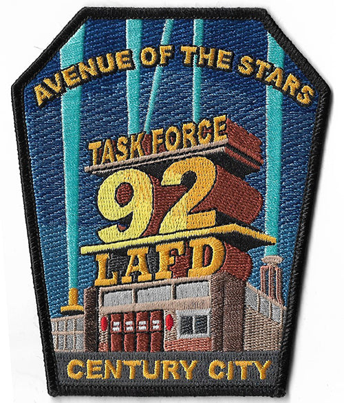LAFD Station 92 Century City - Avenue of the Stars Fire Patch | Eagle ...