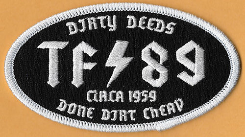 LAFD Task Force 89 Dirty Deeds Done Dirt Cheap Fire Patch | Eagle ...
