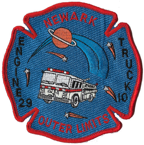 Newark Engine 29 Outer Limits Fire Patch | Eagle Emblems & Graphics