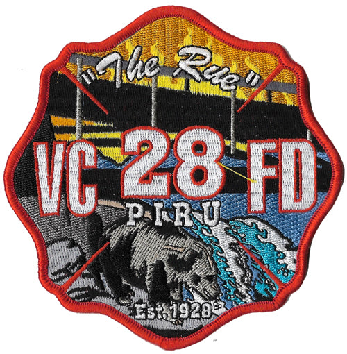 Ventura, CA Station 28 Piru Patch | Eagle Emblems & Graphics