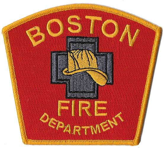Boston Fire Department Patch | Eagle Emblems & Graphics