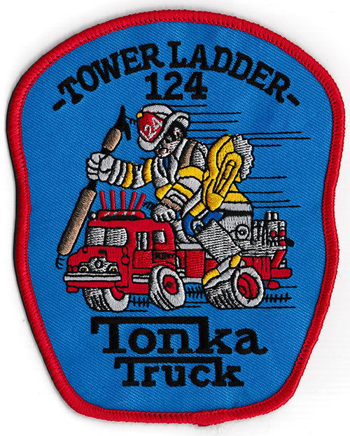 New York City Tower Ladder 124 Tonka Truck Fire Patch | Eagle Emblems ...