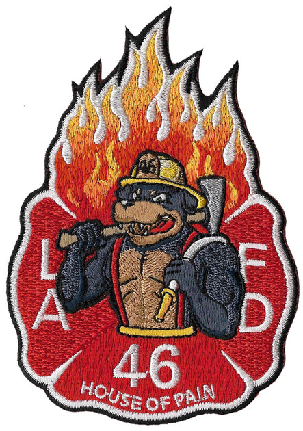 LAFD Station 46 Patch | Eagle Emblems & Graphics