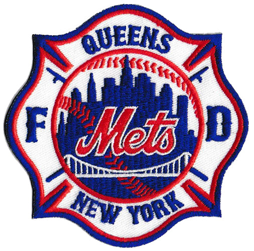 New York Mets Fire Department NEW Patch | Eagle Emblems & Graphics
