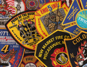 . PATCH PACK TWO - 10 Assorted Fire Patches | Eagle Emblems & Graphics