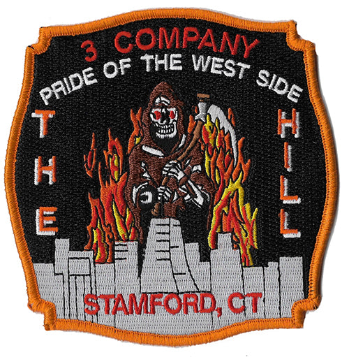Stamford, CT Station 3 Reaper Pride of the West Side Fire Patch | Eagle ...
