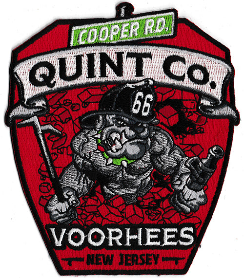 Voorhees, NJ Quint Company 66 Cooper Rd. Fire Patch | Eagle Emblems ...